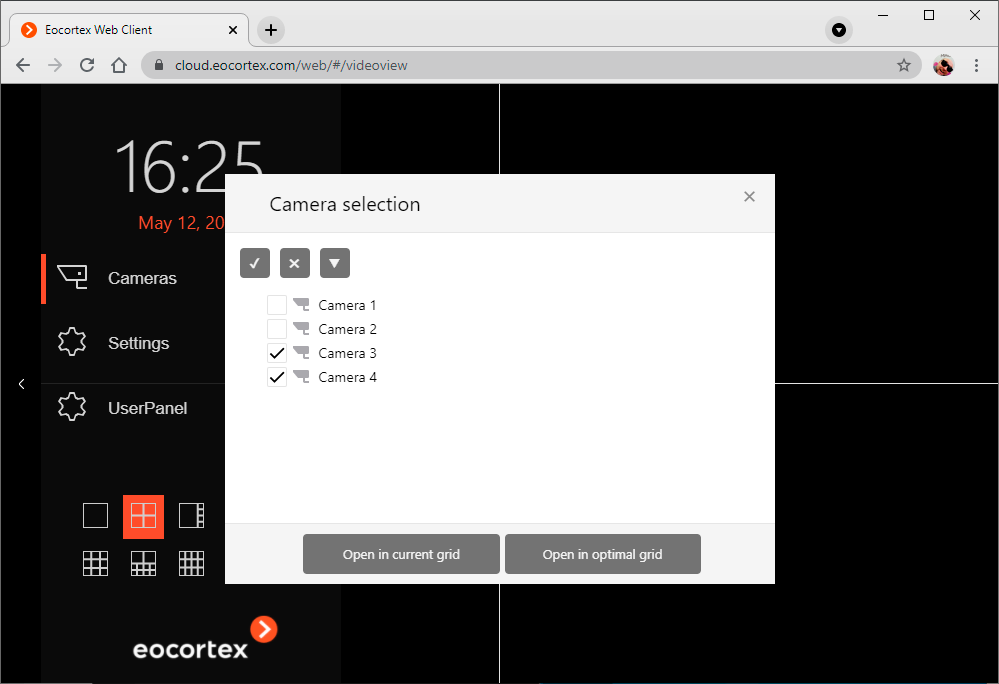 Eocortex Cloud web version