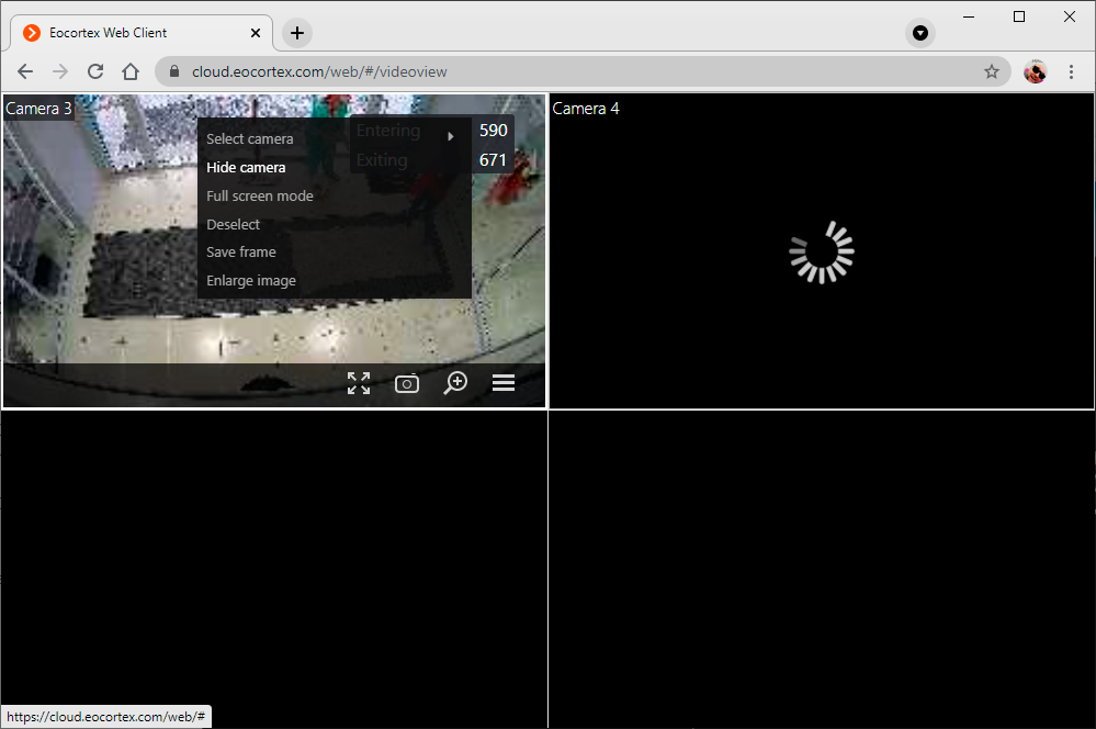 Eocortex Cloud web version
